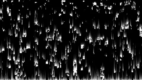 pixel sorting pattern 5.seamless animati... | Stock Video | Pond5