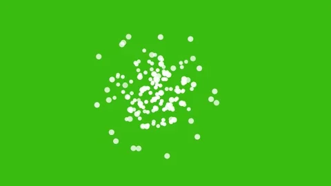 Pixel sparks motion graphics with green ... | Stock Video | Pond5