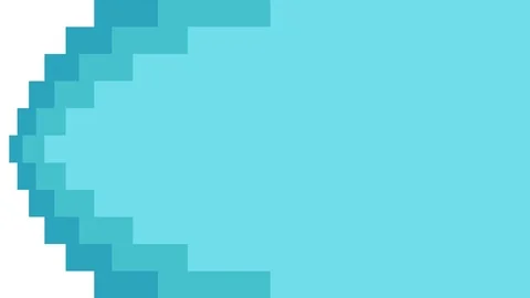 Pixel transition animation with optional... | Stock Video | Pond5