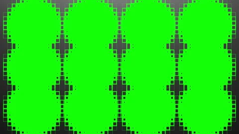 Pixelated holes on green screen | Stock Video | Pond5