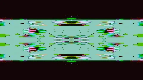 Pixelated Screen: A Grungy and Glitched ... | Stock Video | Pond5
