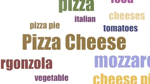 Pizza Cheese Isolated Stock Footage ~ Royalty Free Stock Videos | Pond5