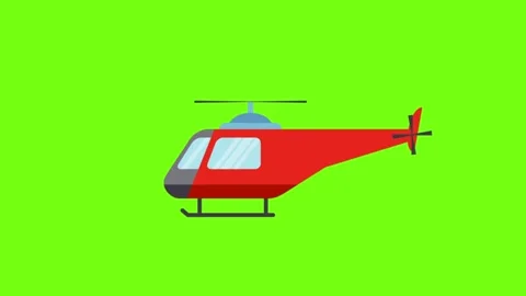 Plane 3D Animated Icon on Green Screen B... | Stock Video | Pond5