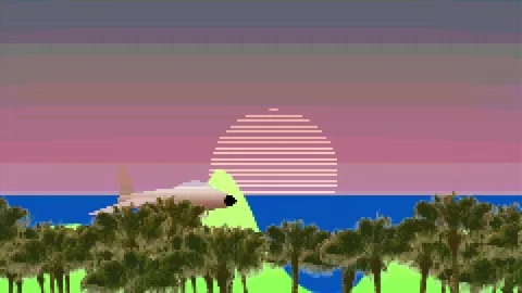 Pixel Art Plane Stock Video Footage | Royalty Free Pixel Art Plane ...