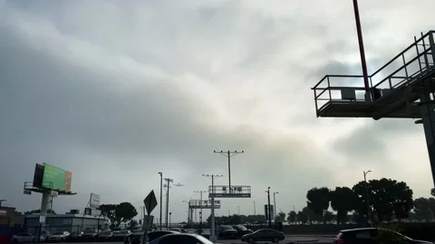 Plane Flying Overhead In Los Angeles Stock Video Footage | Royalty Free ...