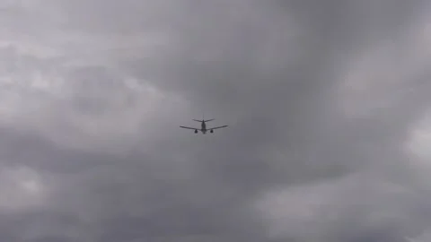Airplane Flying Over Head Stock Footage ~ Royalty Free Stock Videos | Pond5