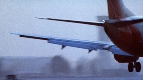 Touchdown Aircraft Stock Video Footage | Royalty Free Touchdown ...