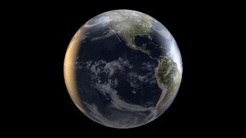 Earth Planet Spin Stock Footage ~ Royalty Free Stock Videos | Pond5