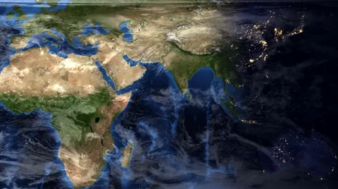 Planet Earth Time-lapse Zoom into the In... | Stock Video | Pond5