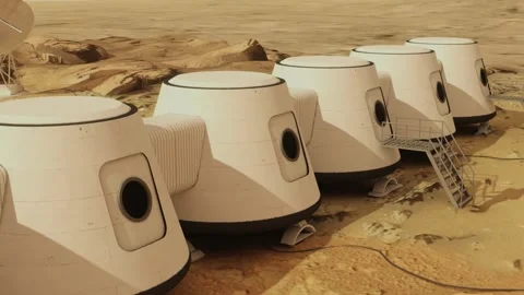 Mars Civilization Stock Footage ~ Royalty Free Stock Videos | Pond5