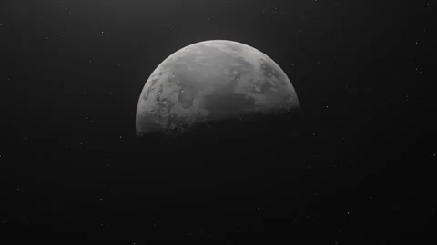 Planet Mercury On Space - animation | Stock Video | Pond5
