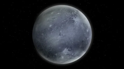Pluto Rotation Stock Footage ~ Royalty Free Stock Videos | Pond5