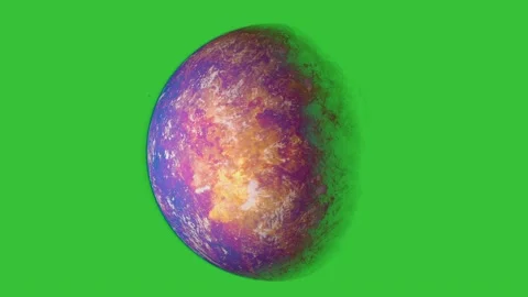 Planet Rotation Animation. Globe Spinnin... | Stock Video | Pond5