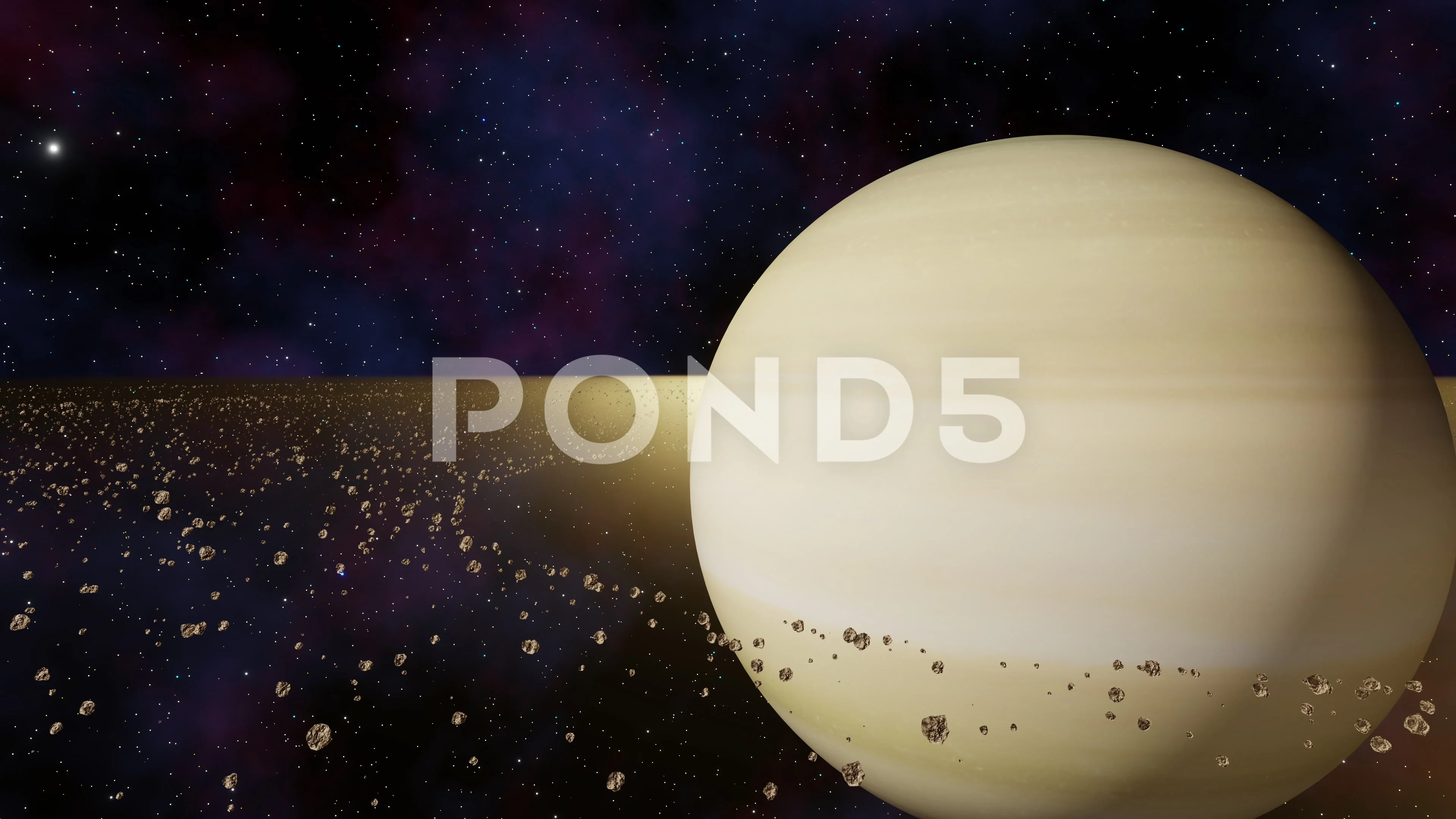 Milky Way Asteroid Ring