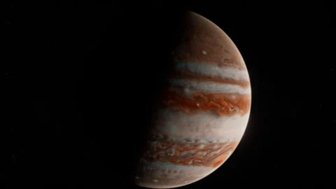 Planetary Ballet - Jupiter and Stellar B... | Stock Video | Pond5