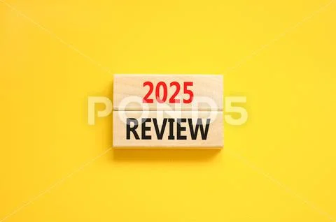 Planning 2025 review new year symbol. Concept words 2025 Review on beautifu.. ~ Hi Res #288700563