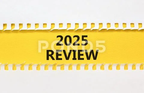 Planning 2025 review new year symbol. Concept words 2025 Review on beautifu.. ~ Hi Res #292893983