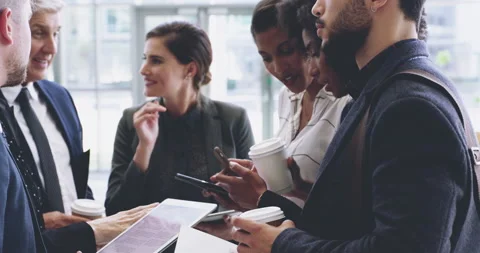 Planning, ideas and talking business peo... | Stock Video | Pond5