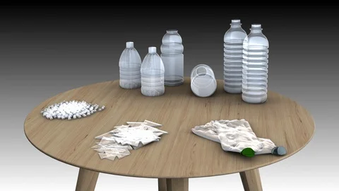 plastic recycling process - LOOP | Stock Video | Pond5