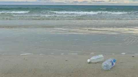 Plastic waste garbage Point into trash b... | Stock Video | Pond5