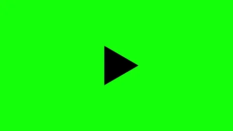 Play and pause button symbol with green ... | Stock Video | Pond5