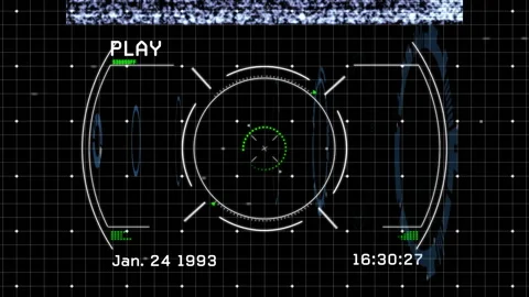 PLAY indicator appearing causing circula... | Stock Video | Pond5