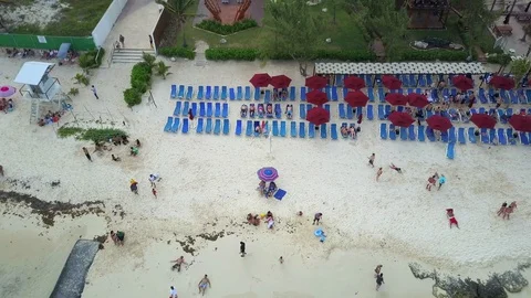 Playa Xcalacoco Playa del Carmen Cancun ... | Stock Video | Pond5