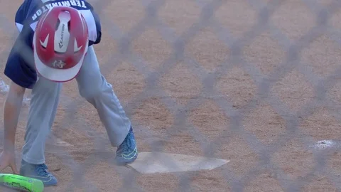 Slide Into Home Plate Stock Video Footage | Royalty Free Slide Into ...