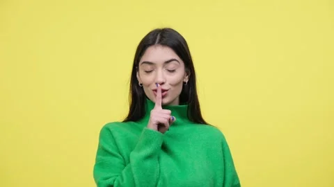 Woman Shush Stock Video Footage | Royalty Free Woman Shush Videos | Pond5