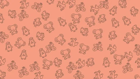 Birds Wallpaper Pattern Stock Videos – Royalty-Free HD & 4K Videos