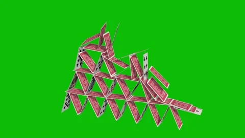 Playing Cards Tower Stock Videos – Royalty-Free HD & 4K Videos