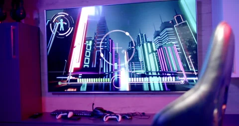 Tv Large Screen Stock Videos – Royalty-Free HD & 4K Videos