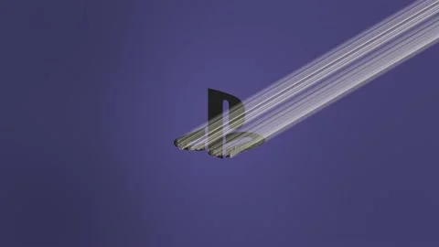 Playstation Logo Light Reveal | Stock Video | Pond5