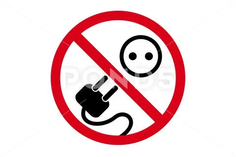 Please do not turn on electrical appliances: Graphic #195215517