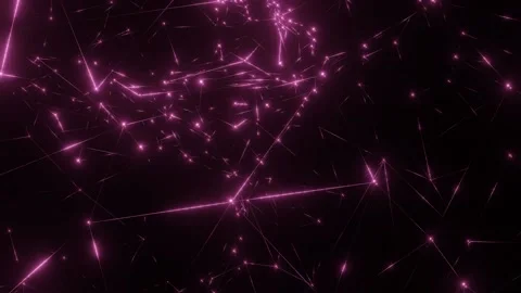 Plexus abstract network science. Motion ... | Stock Video | Pond5