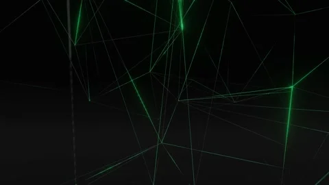 Plexus abstract network science. Motion ... | Stock Video | Pond5