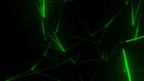Plexus abstract network science. Motion ... | Stock Video | Pond5