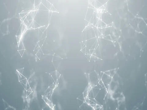 Plexus abstract network white titles tec... | Stock Video | Pond5