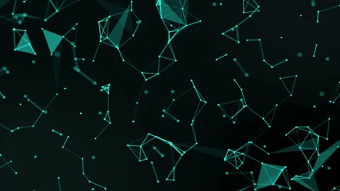 Plexus Loop Background. Geometrical Abst... | Stock Video | Pond5