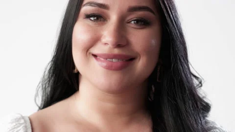 plus size model body positive overweight... | Stock Video | Pond5