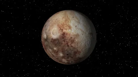 Pluto Rotating Seamless Loop 4K UHD | Stock Video | Pond5