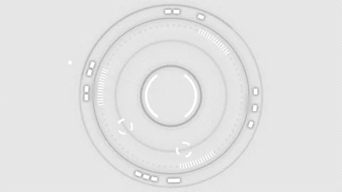 PNG Alpha.Abstract Circle and line HUD t... | Stock Video | Pond5