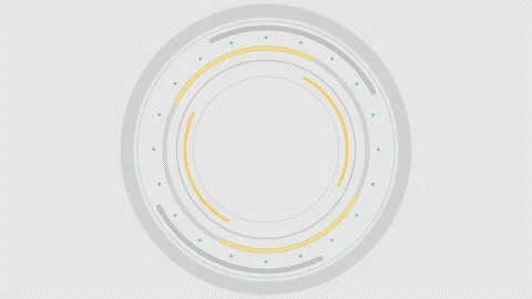 PNG Alpha.Abstract Circle and line HUD t... | Stock Video | Pond5
