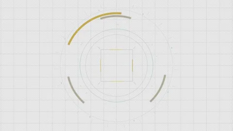 PNG Alpha.Abstract Circle and line HUD t... | Stock Video | Pond5