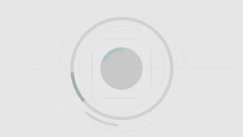 PNG Alpha.Abstract Circle and line HUD t... | Stock Video | Pond5