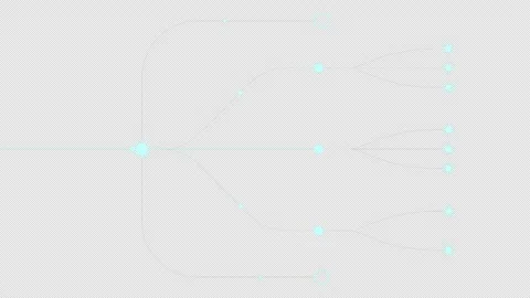 PNG Alpha.Abstract digital dot line part... | Stock Video | Pond5