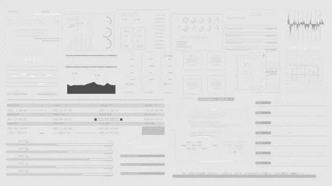 PNG Alpha.HUD 2GFX Technology Sci Fi 2D ... | Stock Video | Pond5