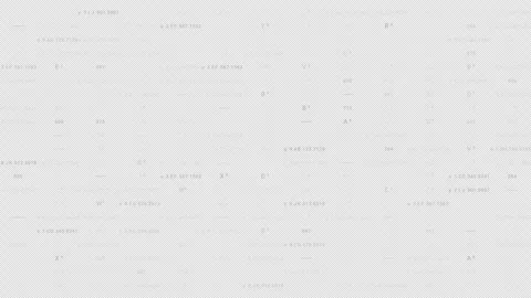 PNG Alpha.HUD. Seamless numbers. Looping... | Stock Video | Pond5