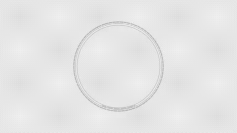 PNG Alpha.Loading Circle HUD simple Loop... | Stock Video | Pond5