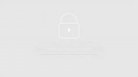 PNG Alpha.locked Lock.Technological UI H... | Stock Video | Pond5